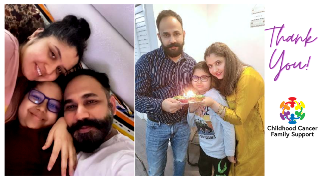 Sachdeva Family Shares Gratitude with CCFSupport | CCFSupport
